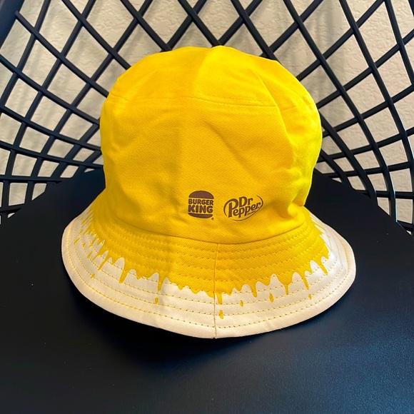Accessories | New Bucket Hat Paint Drip Yellow One Sz Fits Most | Poshmark